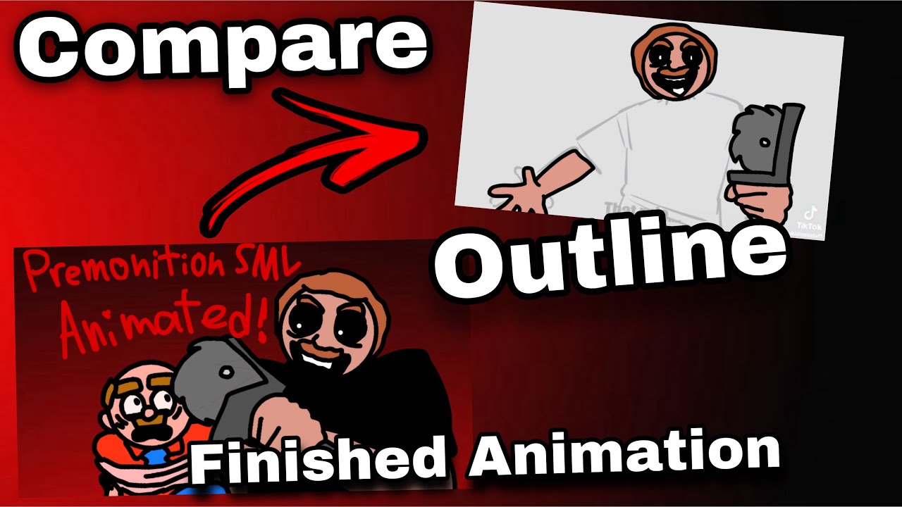 Compared Finish Animation To The Outline - YouTube