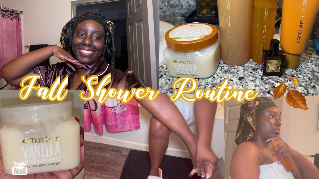 COZY FALL SHOWER ROUTINE | VANILLA EDITION - YouTube