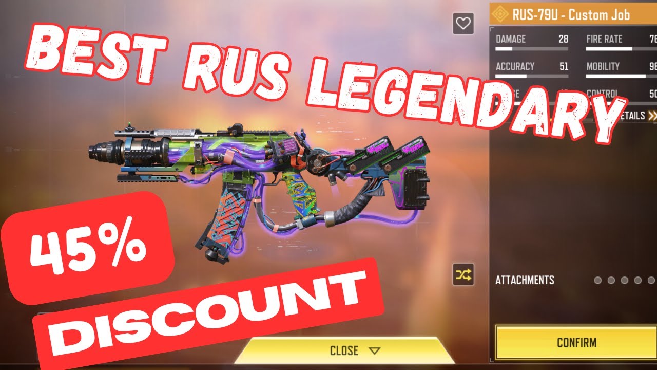 RUS-79U - Custom Job Legendary skin at around half price | David Mason ...