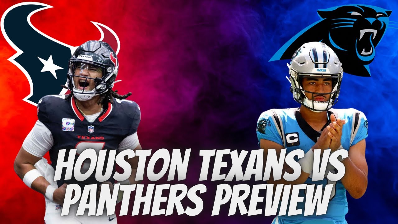 Houston Texans VS Panthers Game Predictions! - YouTube