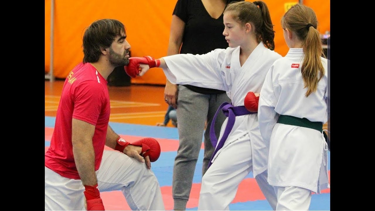 TOP Kumite Training Kick And Distance | WKF - YouTube
