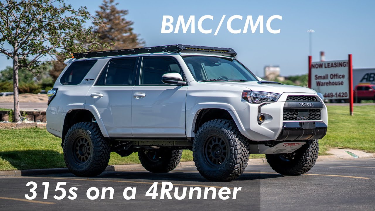 Installing Kings & a Body Mount Chop to fit 315s on a 4Runner - YouTube