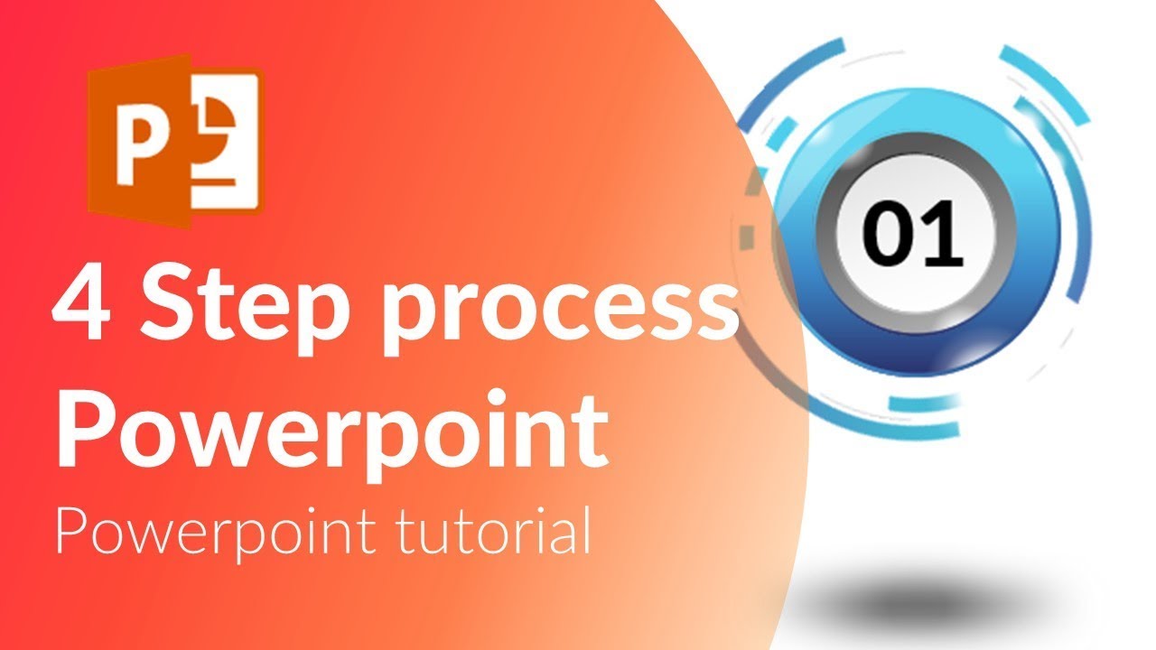 animated 4 step process. Powerpoint tricks - YouTube