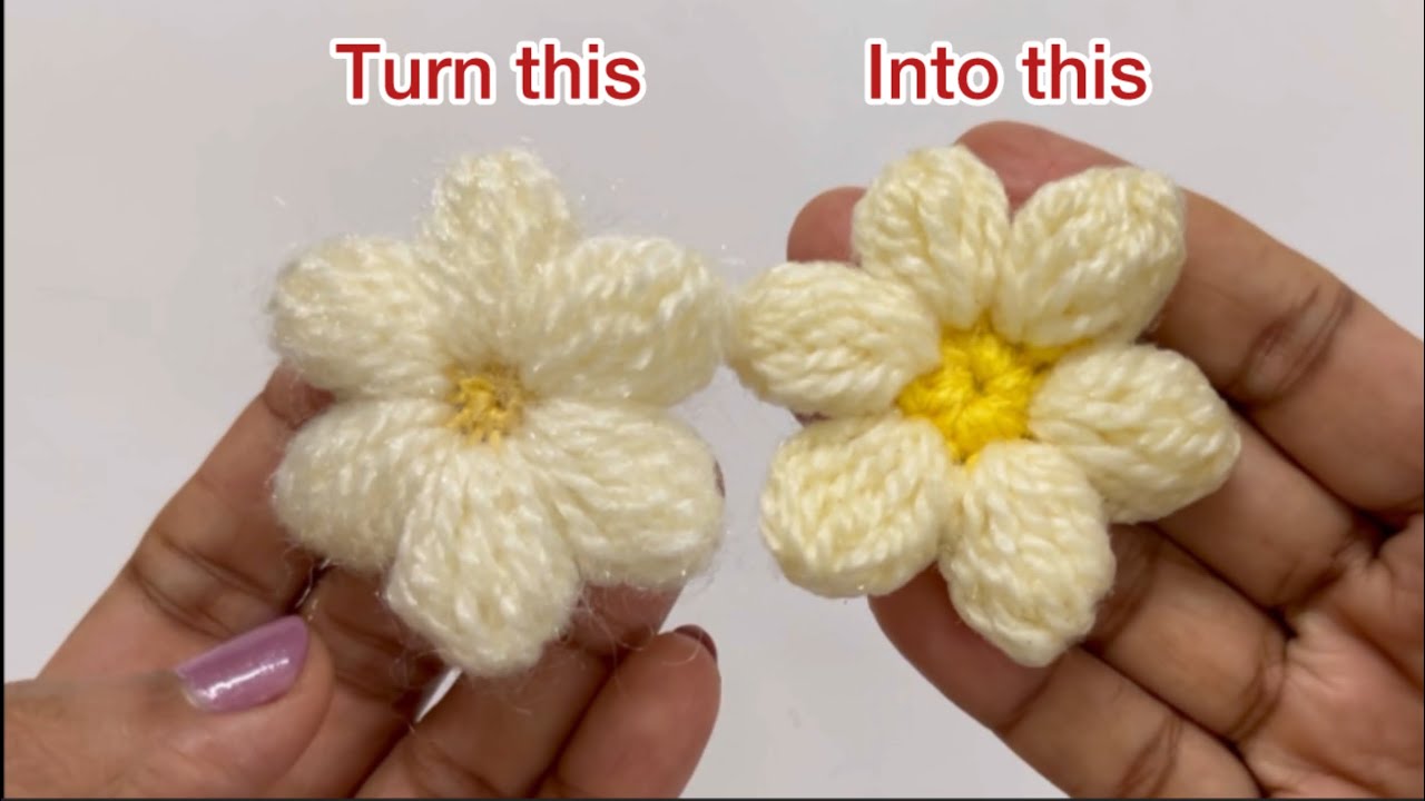 How to get rid of the fuzz from your yarn projects. - YouTube
