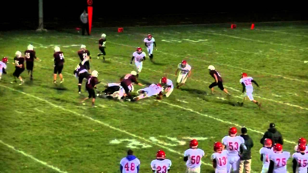 2013 8th Grade FIrelands Falcons 28 vs Wellington 8 - YouTube