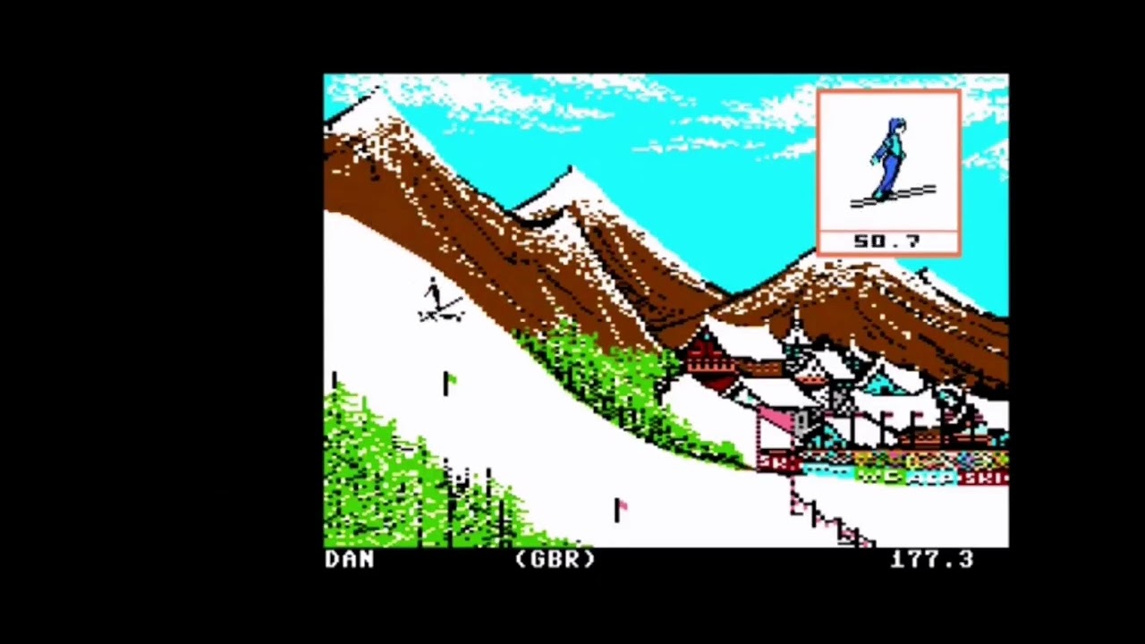 Winter Games - Commodore 64 - YouTube