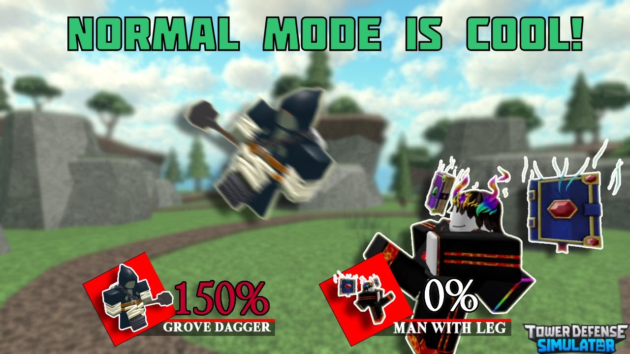 Normal mode is cool || (ROBLOX TDS) - YouTube