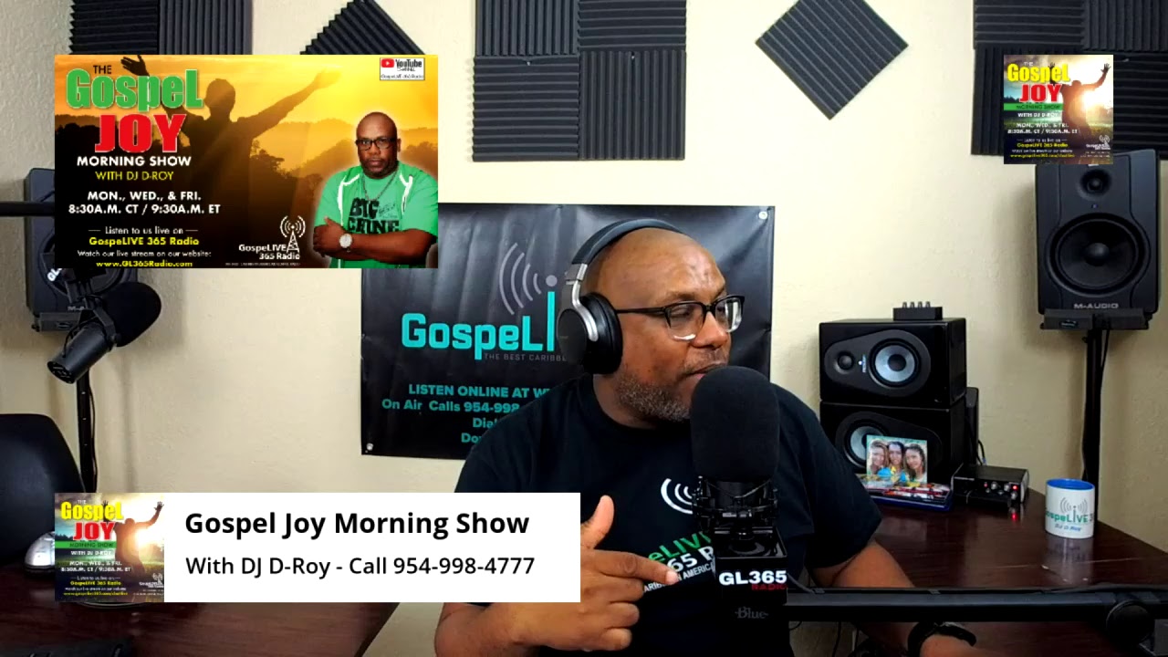The Gospel Joy Morning Show with DJ D-Roy | March 25, 2019 - YouTube