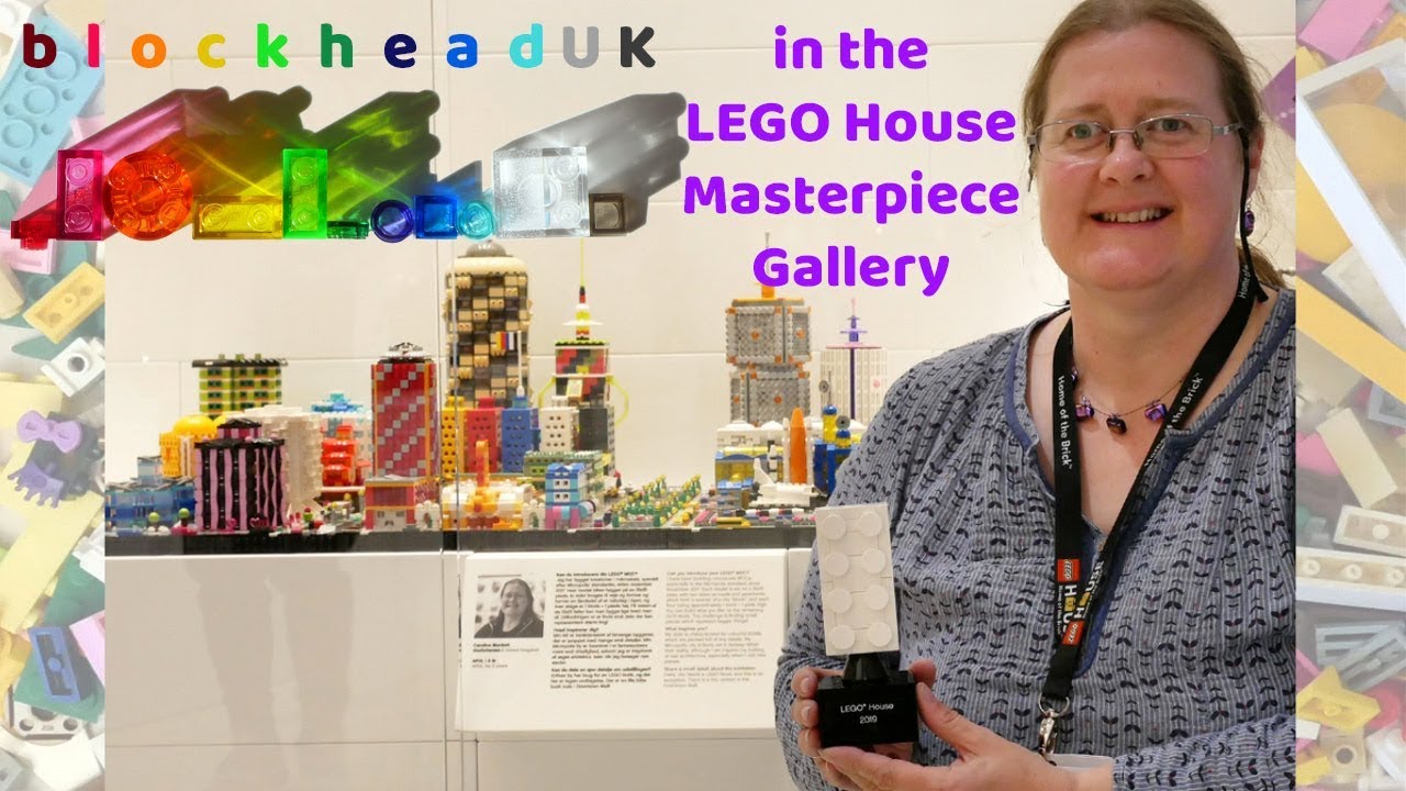 BlockHead UK In The LEGO House Masterpiece Gallery - YouTube