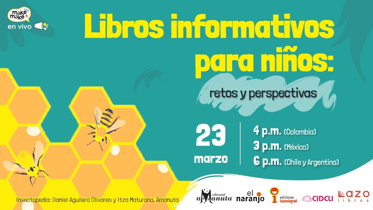 Libros informativos para niños: retos y perspectivas - YouTube