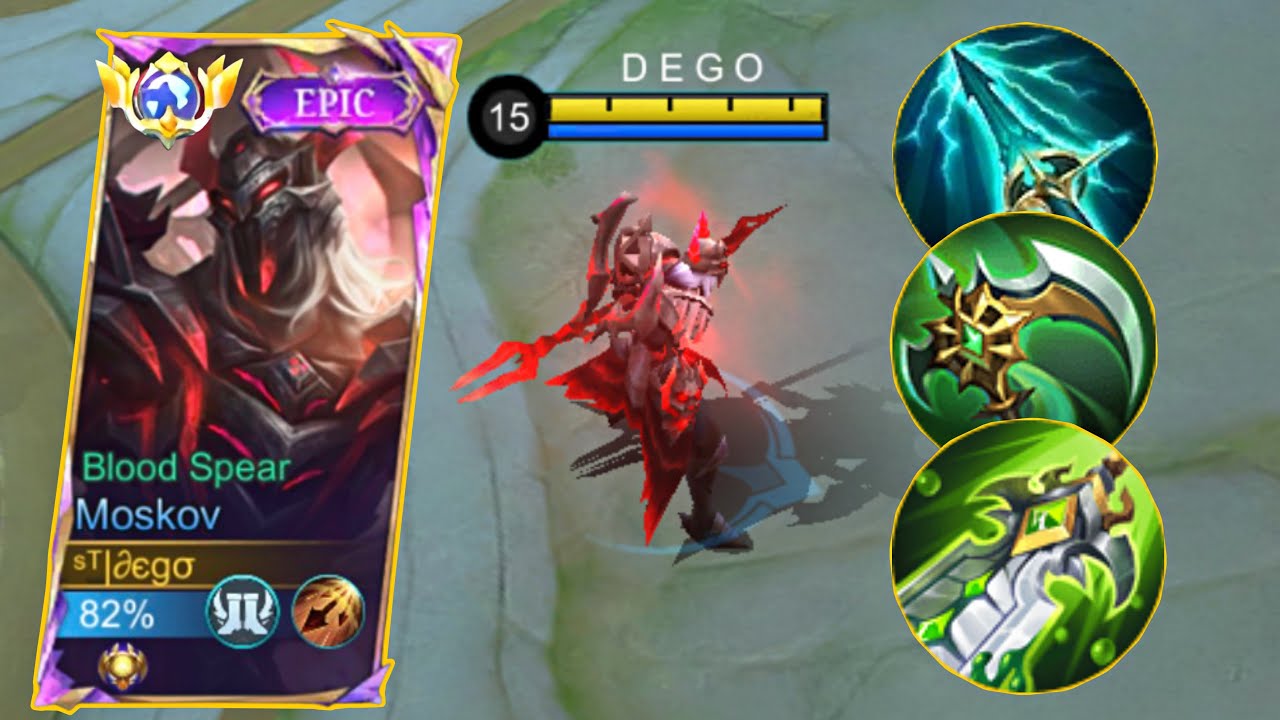 Moskov New Best Build - Mobile Legend - YouTube