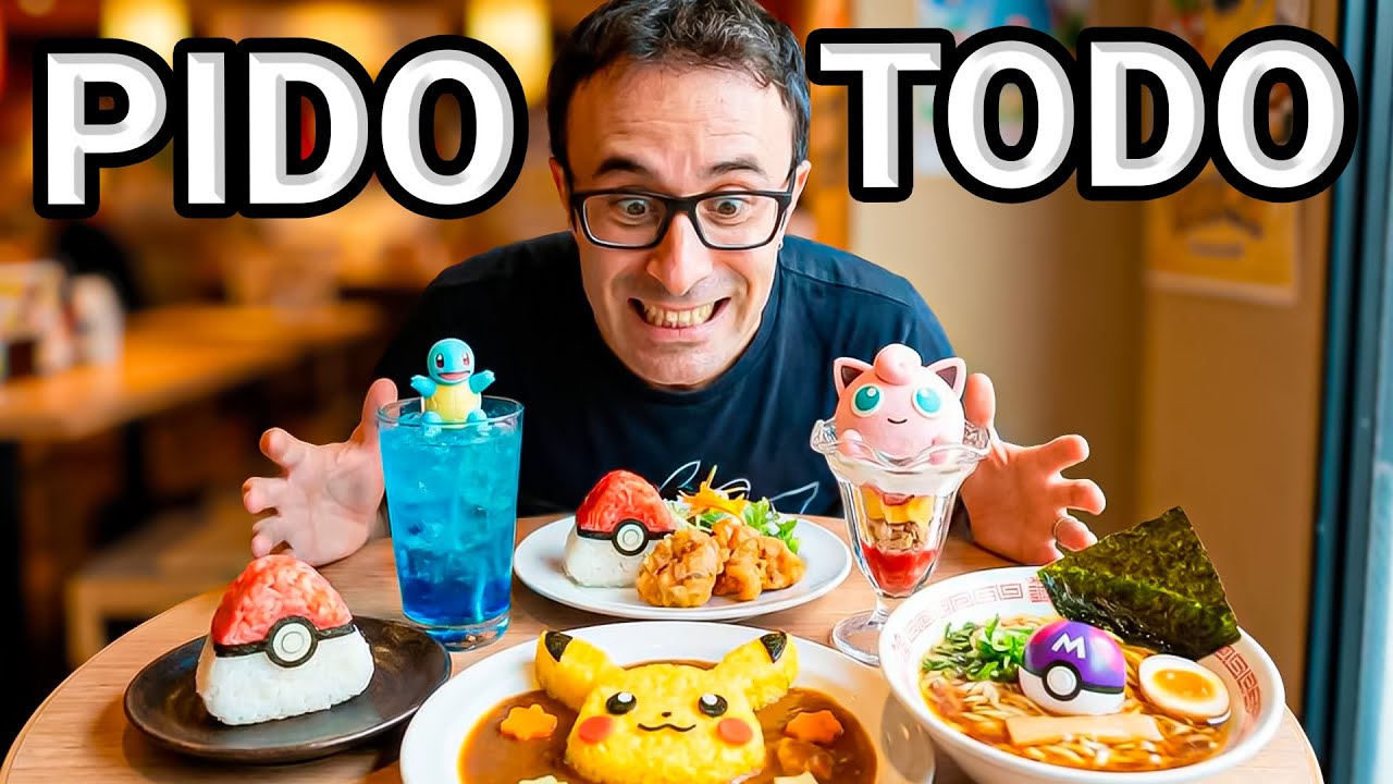 Así es el POKÉMON CAFÉ en JAPÓN 😲 (PIKACHU No Cabe por la Puerta) - YouTube