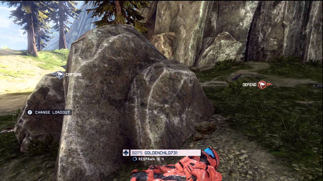 Halo 4 Multiplayer Capture the Flag [Map - Ragnarok] - YouTube