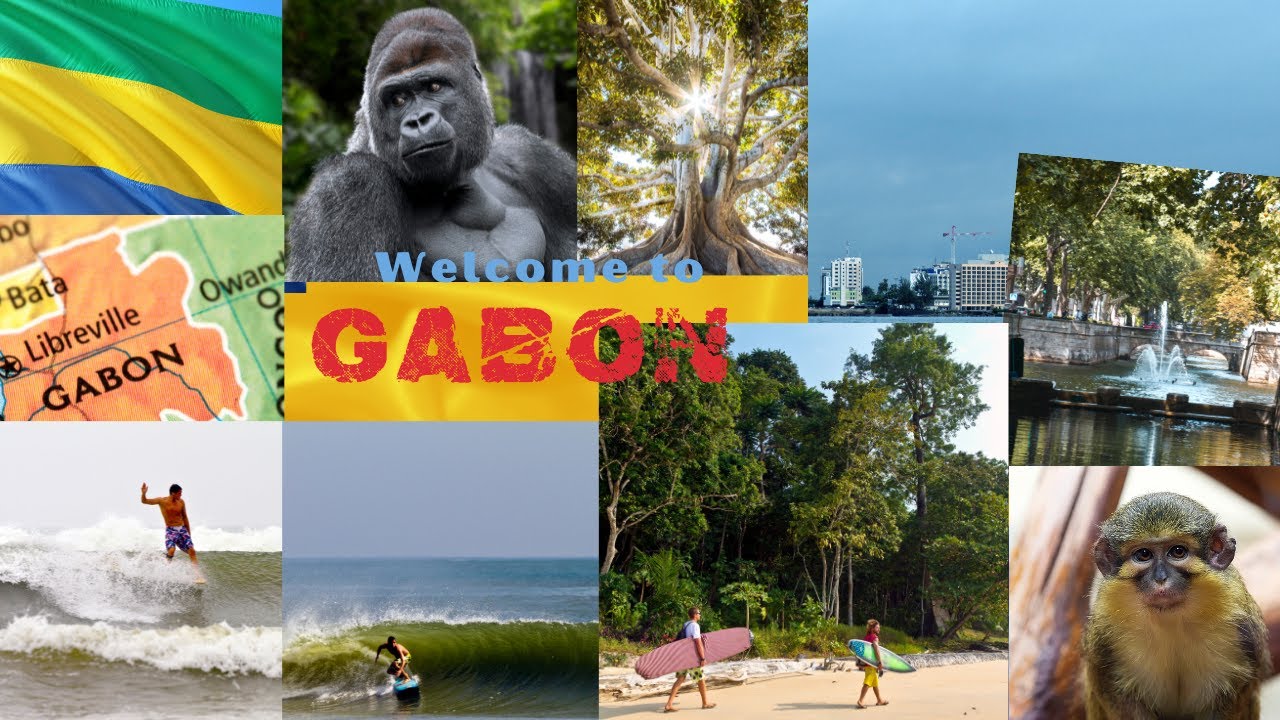 GABON is a country located on the west coast of Central Africa - YouTube