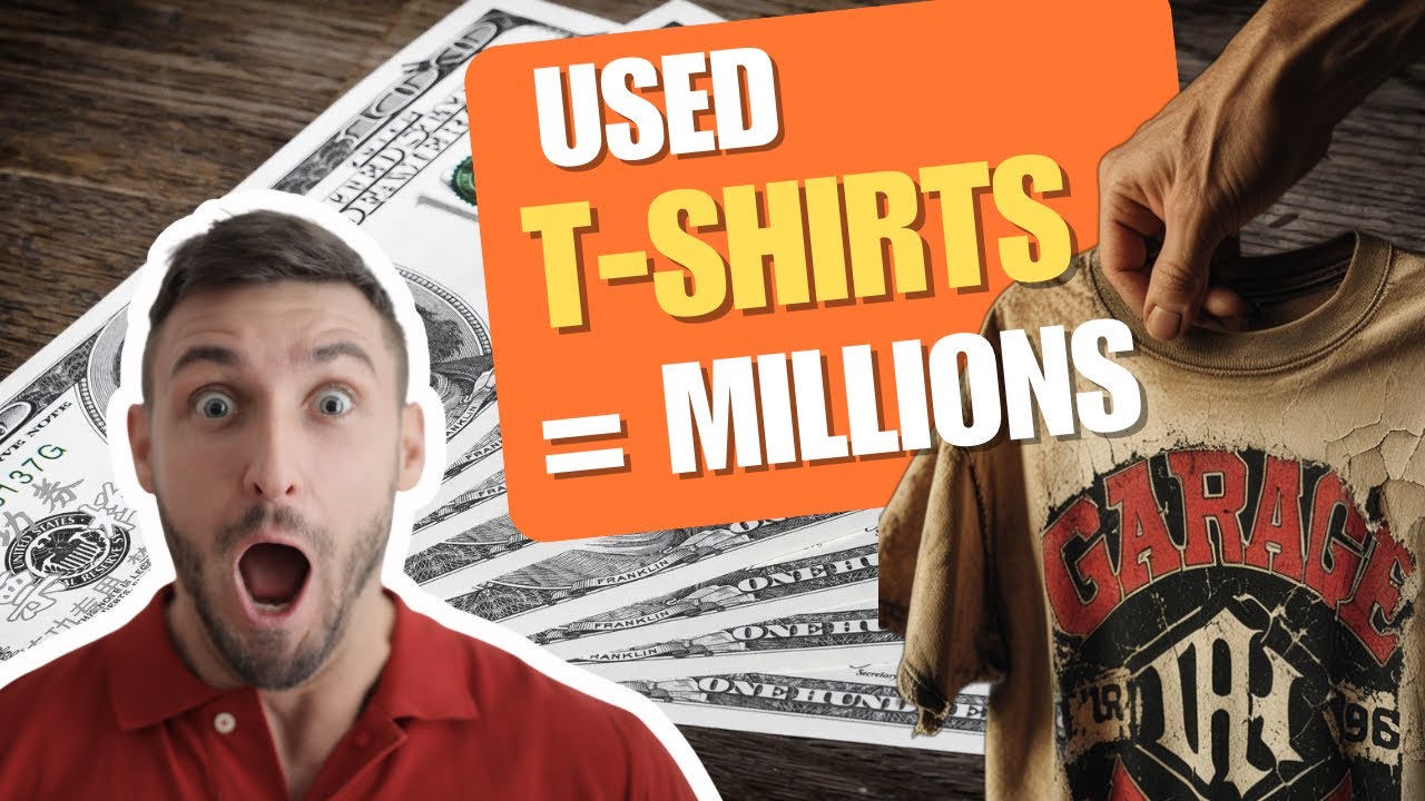He Made MILLIONS Selling Used T-Shirts – The Shocking Truth! - YouTube