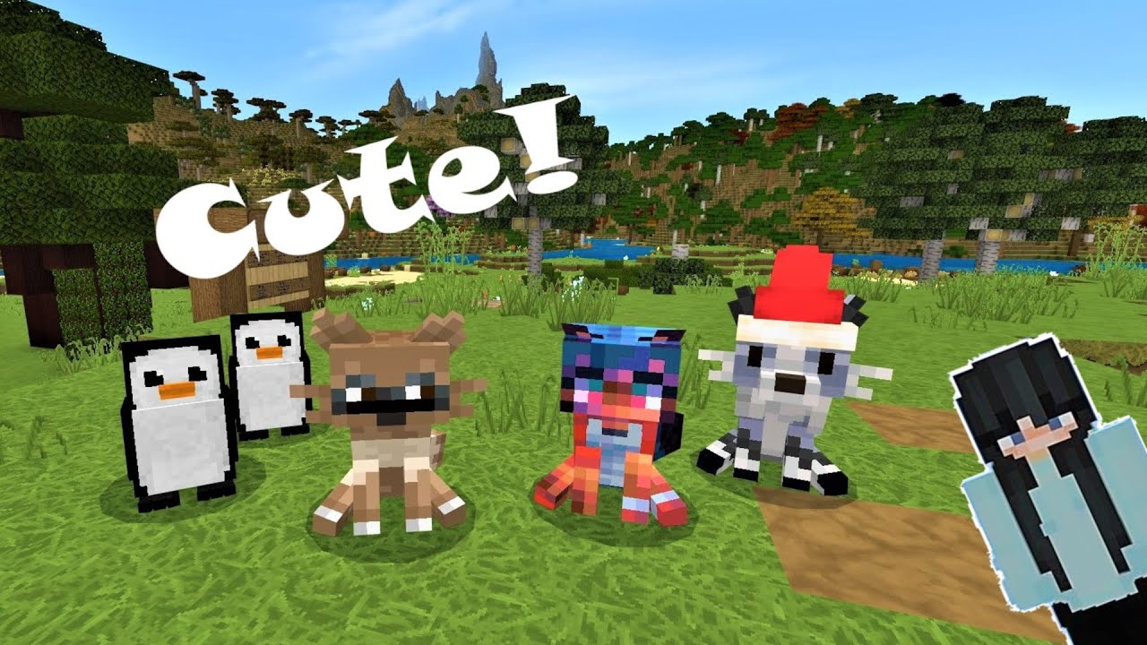 Taming CUTE PETS in Minecraft! - YouTube