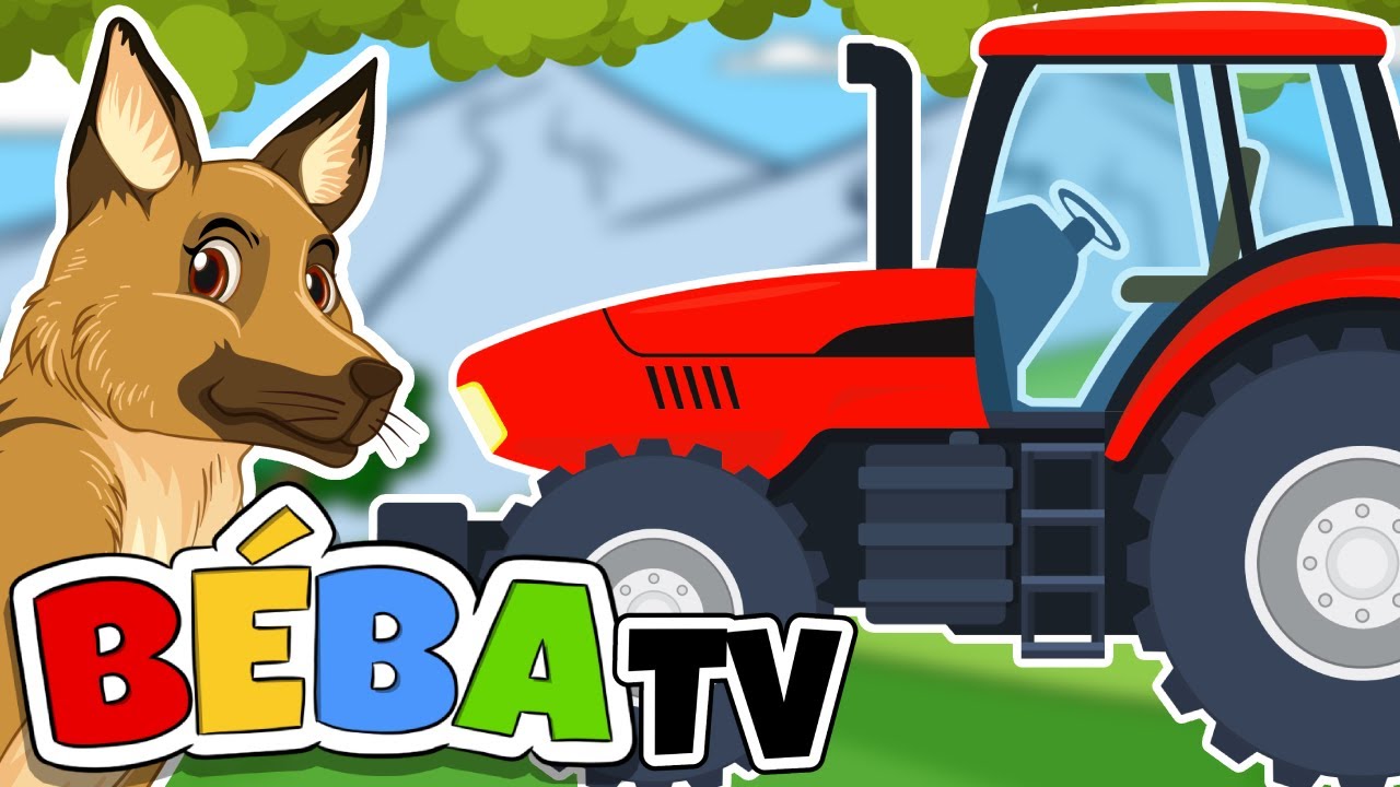 THE TRACTOR SONG | Finger Family on Farm | Nursery Rhymes | Song for ...