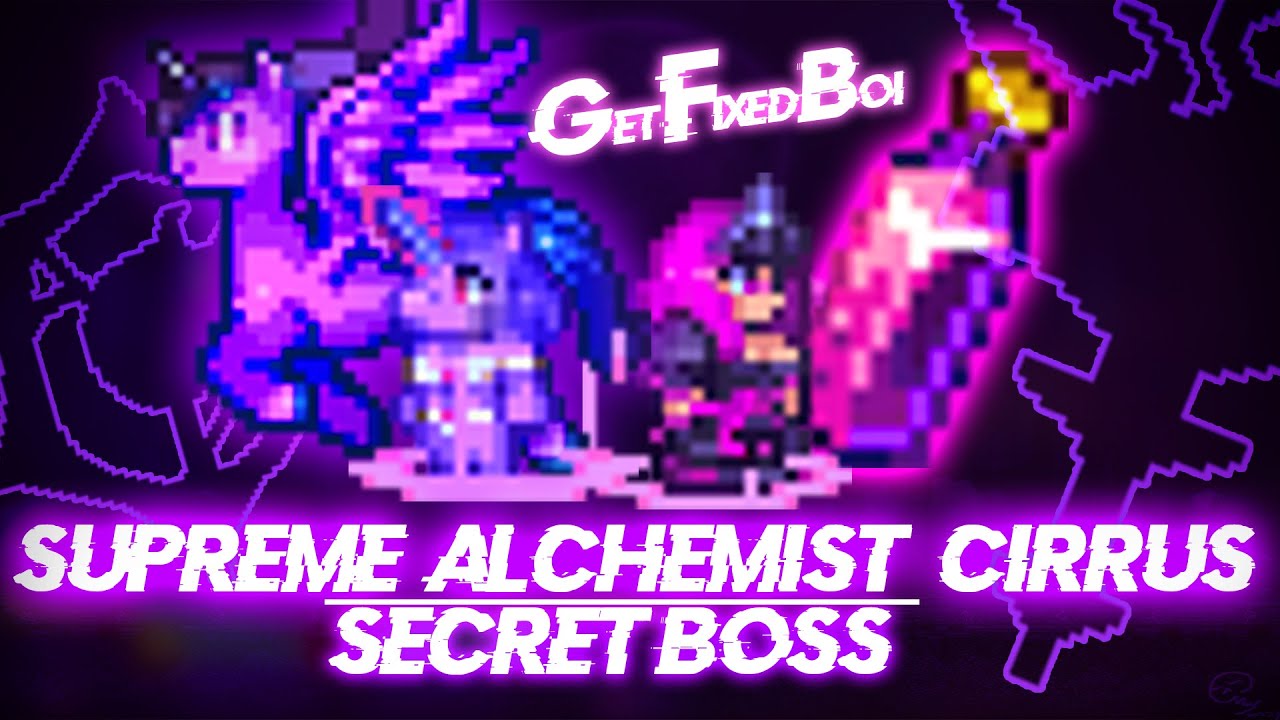 LEGENDARY GFB SECRET BOSS | Calamity GETFIXEDBOI | Supreme Alchemist ...