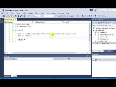 C++ PROGRAMING !!! Building website with C++ - YouTube