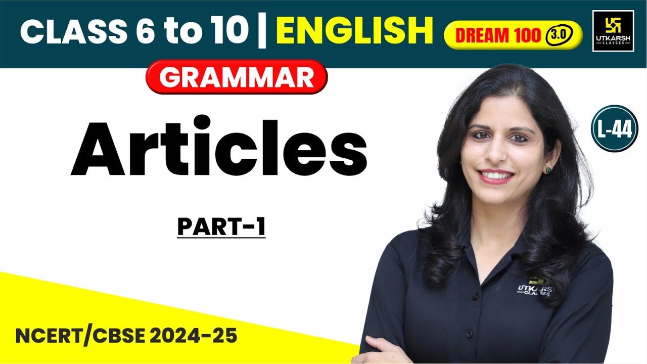 Grade 1 Grammar Lesson 6 Articles A And An Grammar English Year3