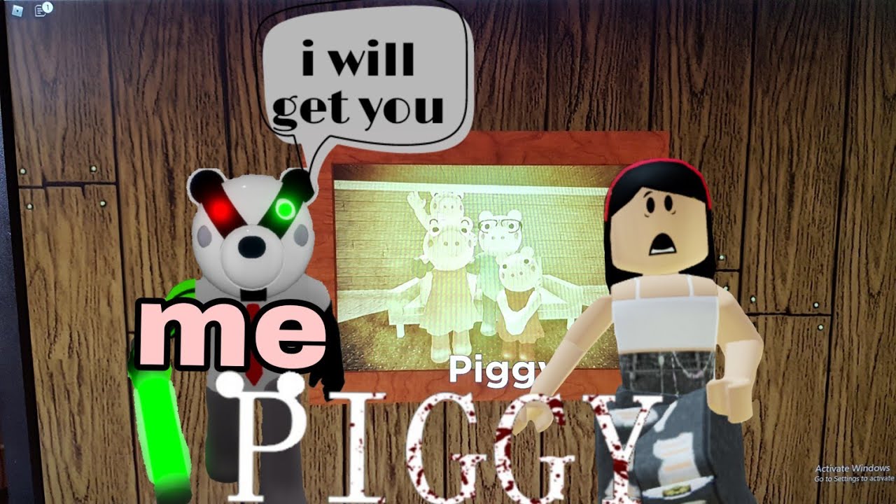 Being piggy in the new map chapter 12 plant (roblox) - YouTube