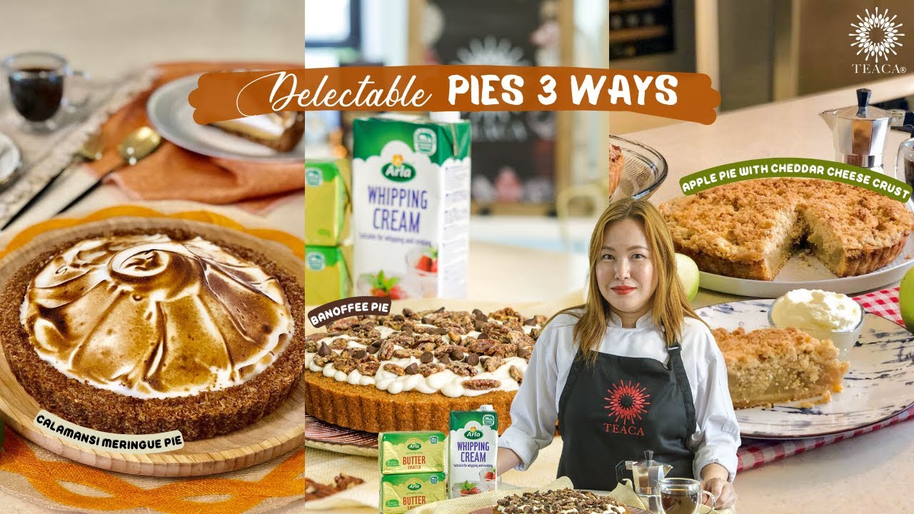 Delectable Pies 3 Ways - YouTube