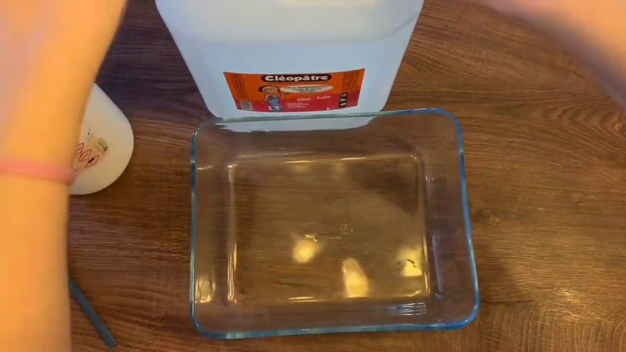 How to make clear slime - YouTube