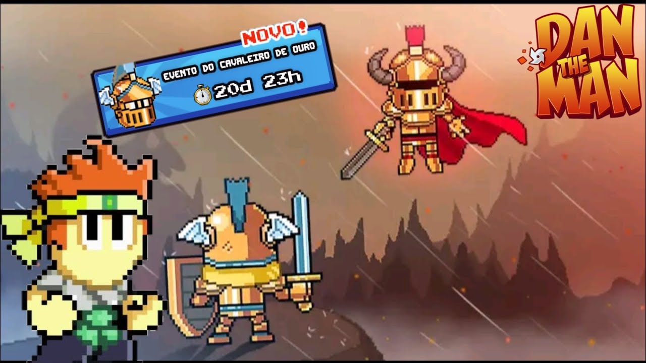 NOVO EVENTO E SKIN EXCLUSIVA ( DAN THE MAN ) - YouTube