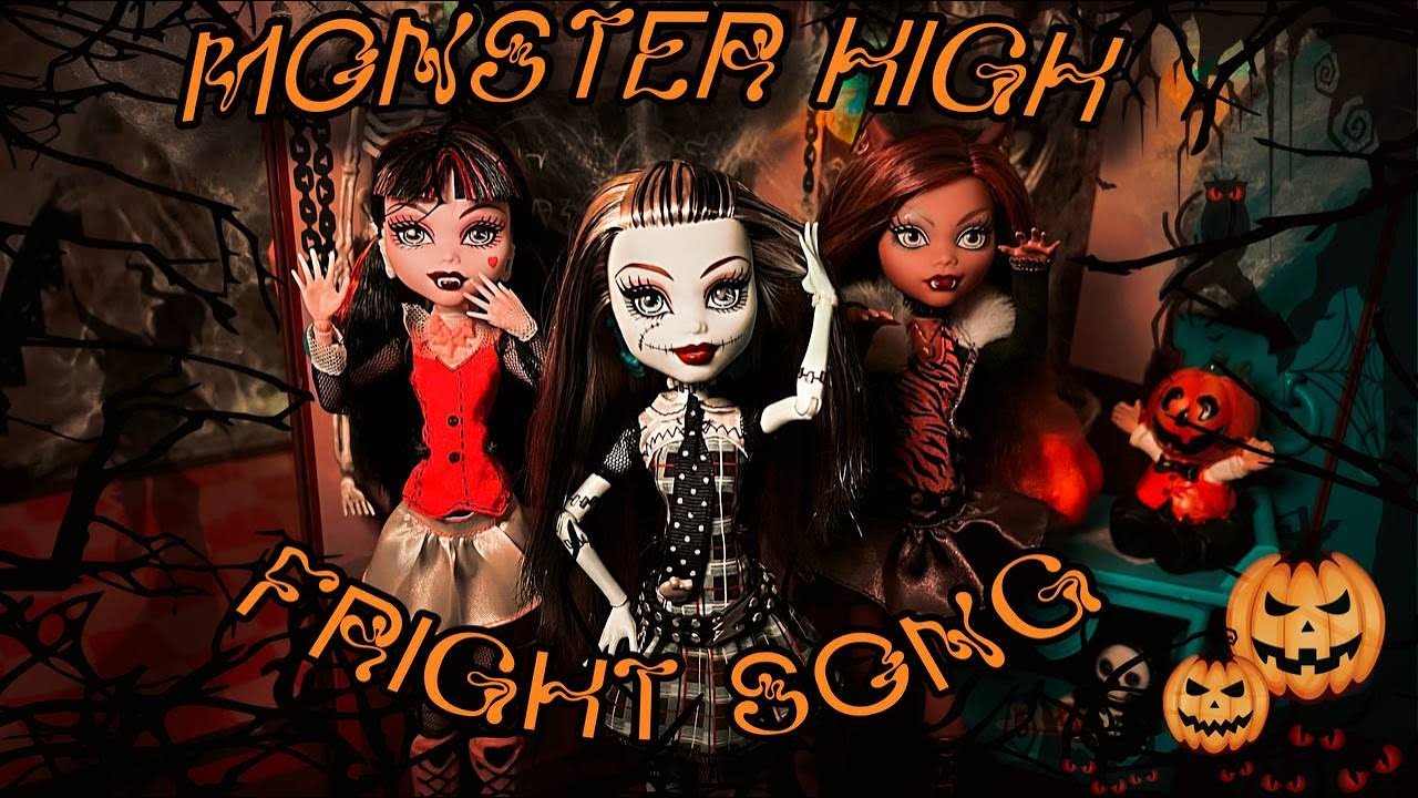 Monster high “Fright Song” stop-motion// Halloween edition 🎃👻 - YouTube