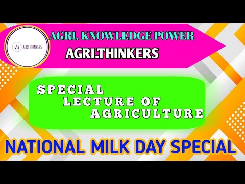 SPECIAL CLASS | NATIONAL MILK DAY SPECIAL | @AGRITHINKERS - YouTube