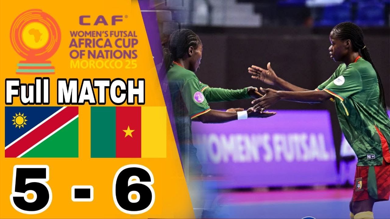 Cameroon vs Namibia Women's Futsal Highlights Africa Cup Of Nations ...