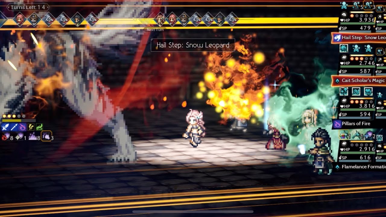 Octopath Traveler CotC | Elite Tower 1 with Fire Team 🔥 - YouTube