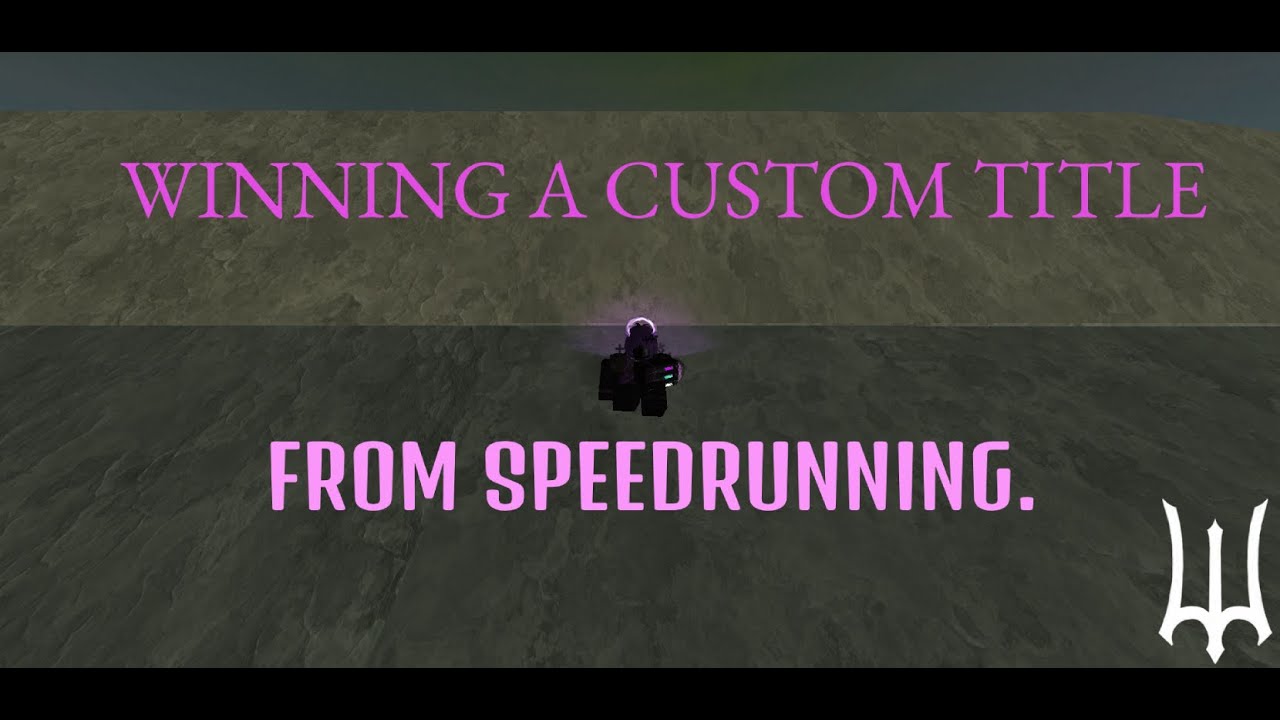 How I won a Custom Title from Speedrunning | Deepwoken PvE - YouTube