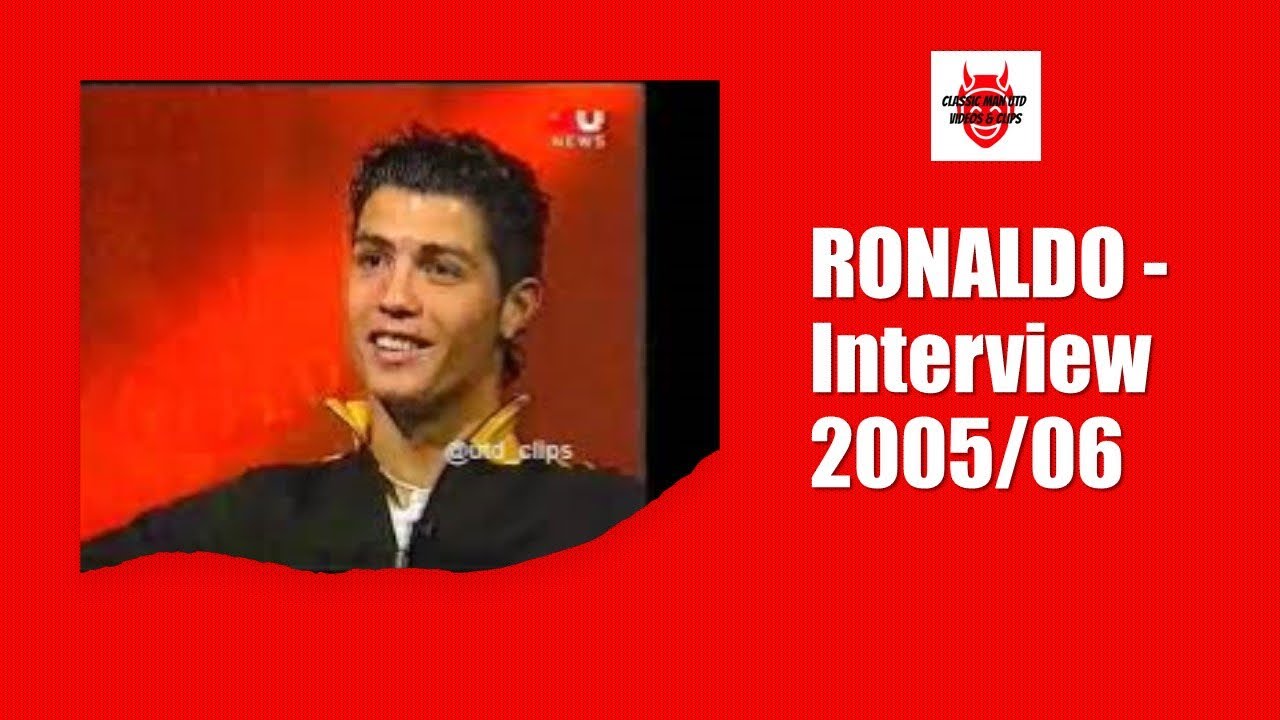 Ronaldo - Interview 2005/06 - YouTube