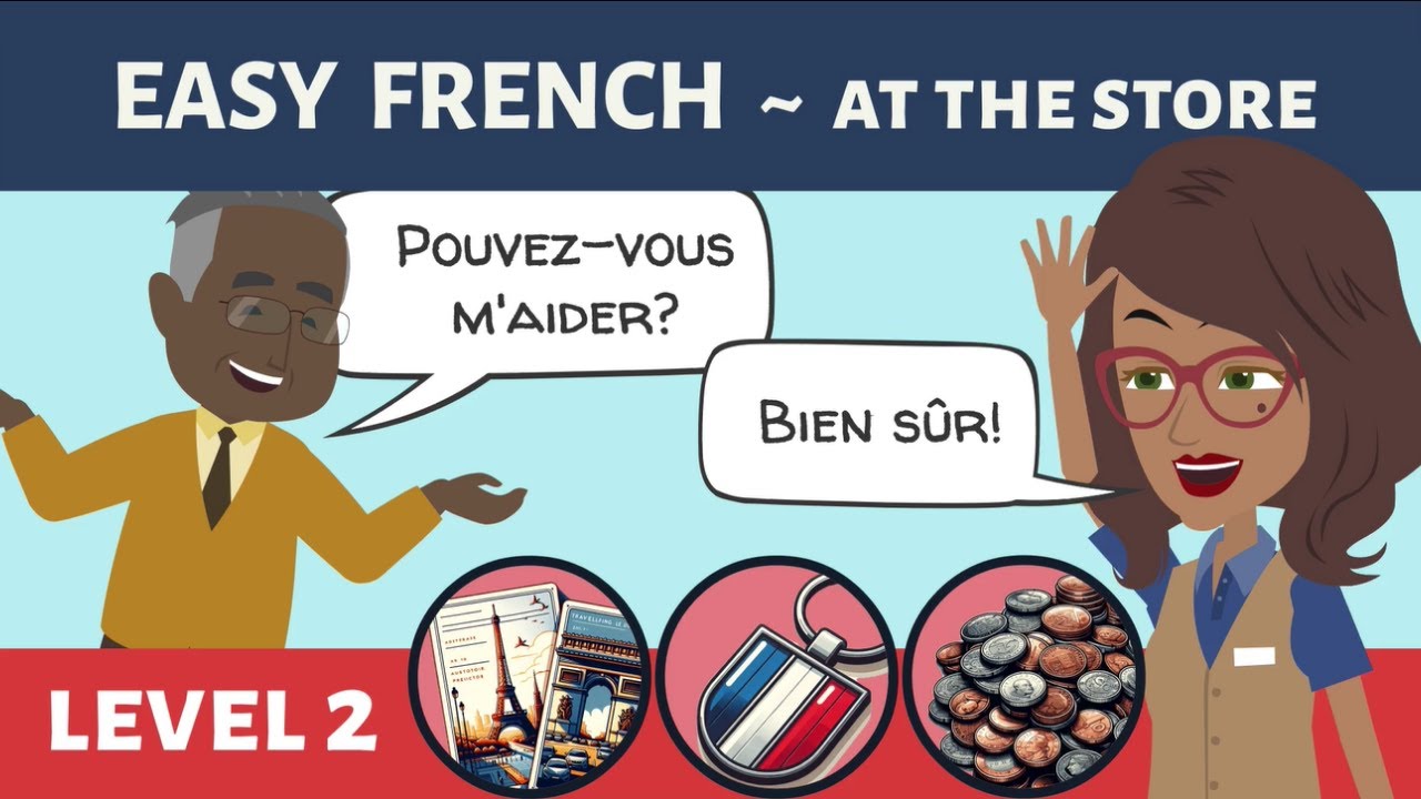 Learn Beginner French A1 A2 - Shopping for Souvenirs Level 2 -ANDROID ...