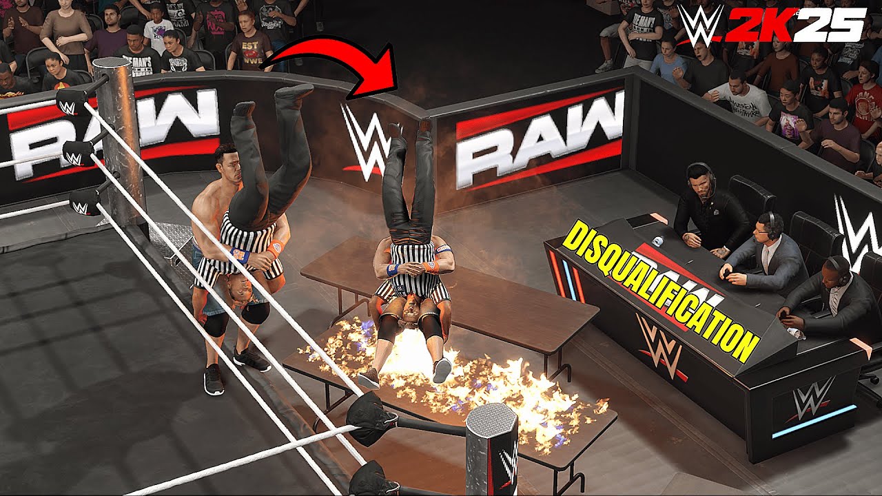 20 Fun Ways To Get DISQUALIFIED in WWE 2K25! - YouTube