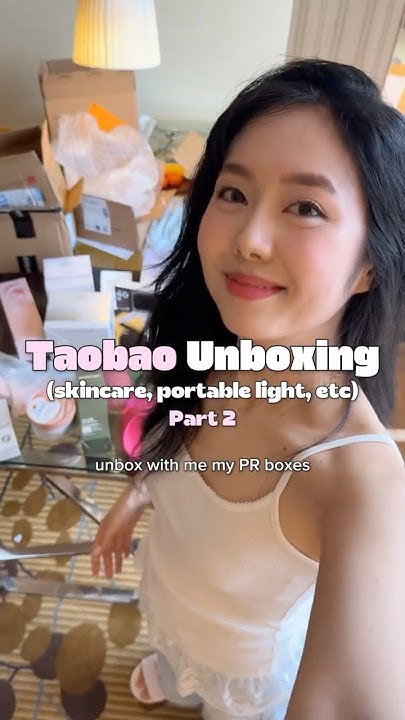 Part 2. Unboxing my Taobao orders 💌 | タオバオ開封 | 淘宝开箱日记 🫶🏻 - YouTube