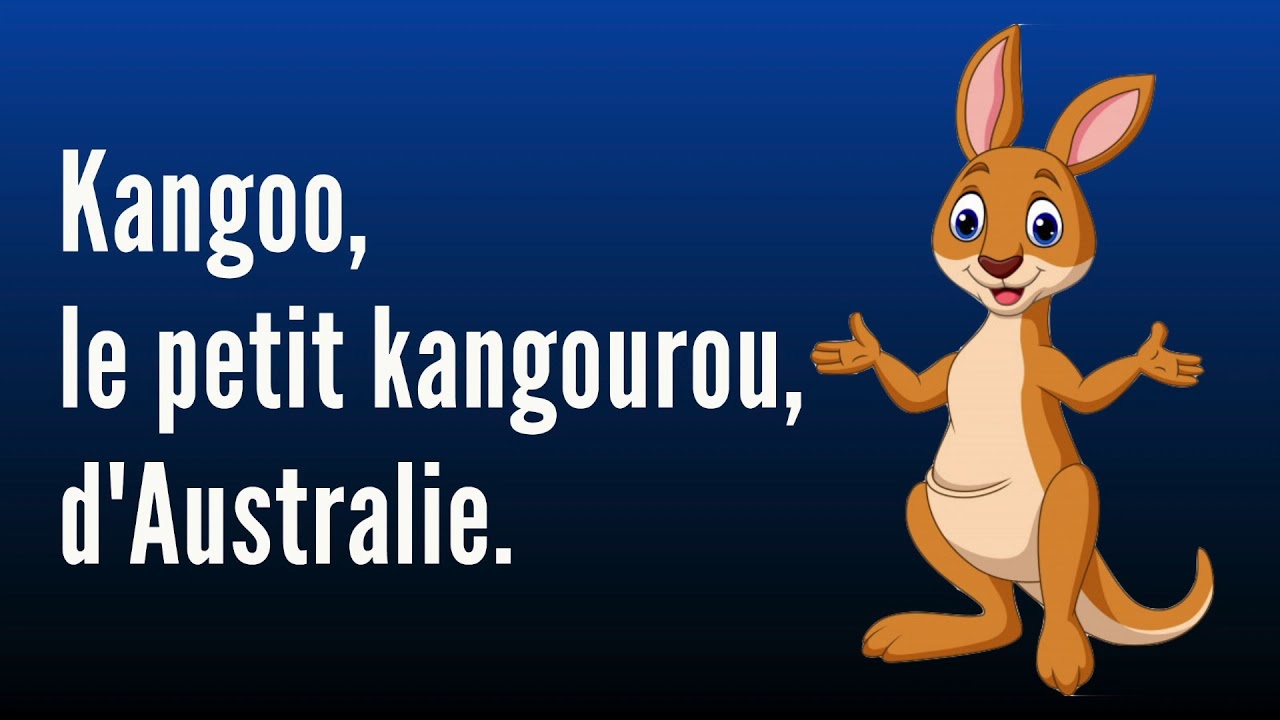 Kangoo, le petit kangourou australien - YouTube