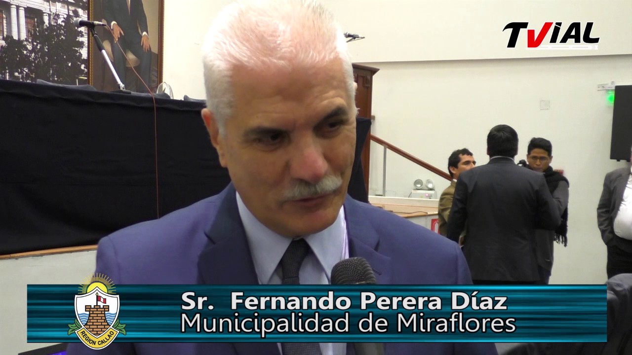 Entrevista: Sr. Fernando Perera Díaz - Municipalidad de Miraflores ...