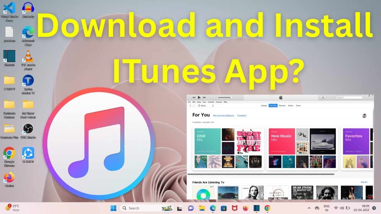 How to Download and Install ITunes App in Windows 11? - YouTube
