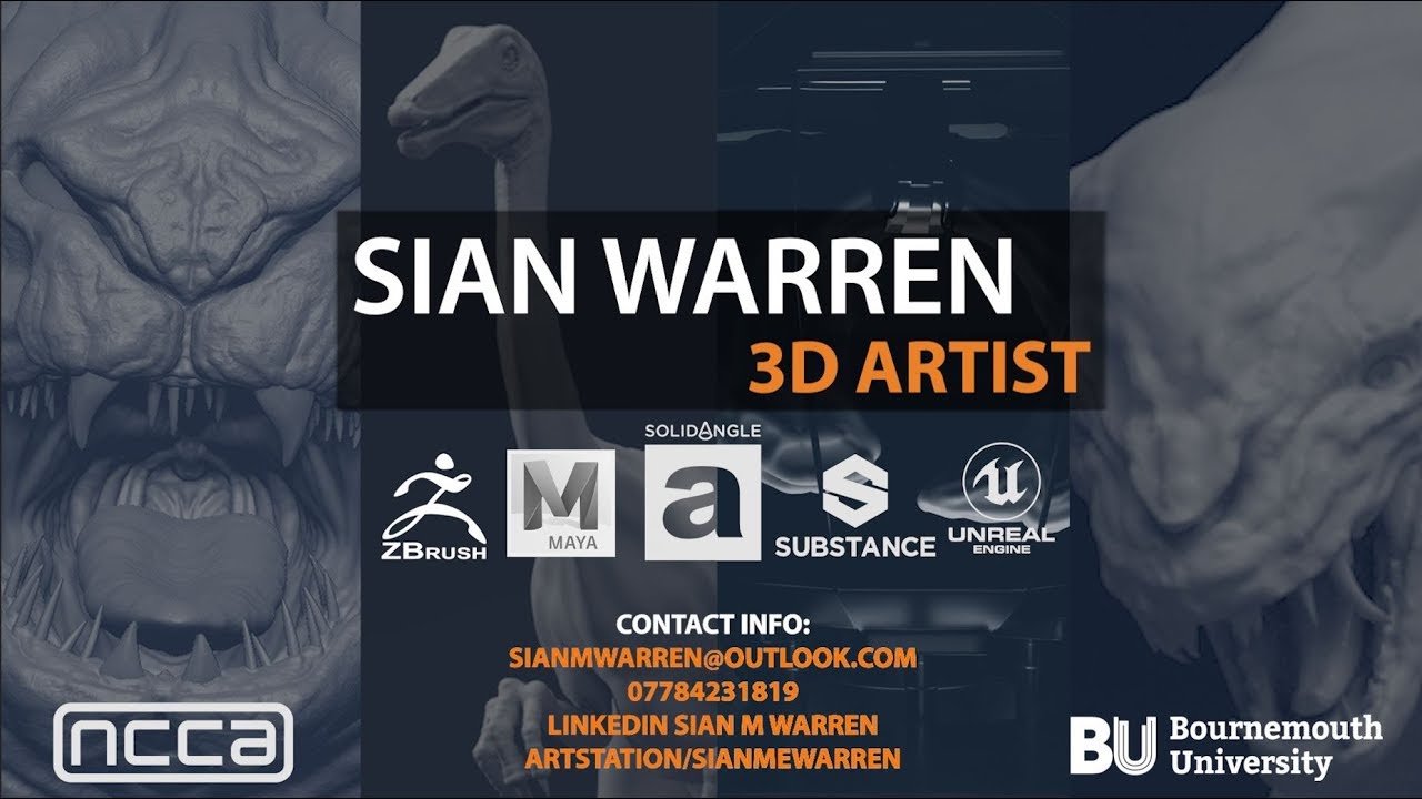 Sian Warren Creature Reel - YouTube