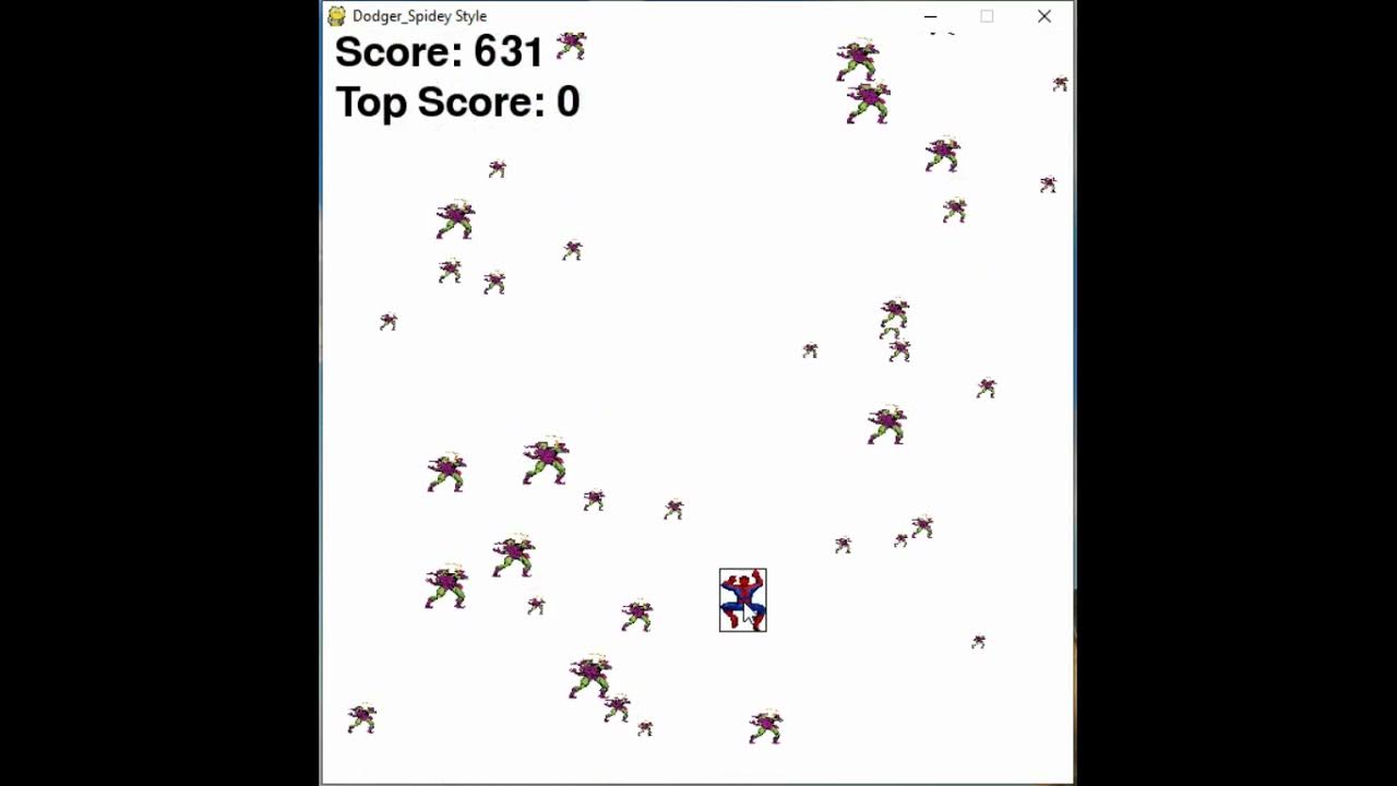 Dodger pygame - YouTube