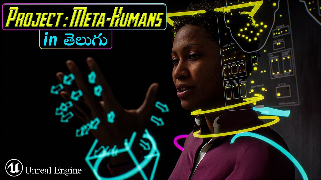 Meta-Humans Full Details in TELUGU || High-Fidelity Digital Humans Made ...