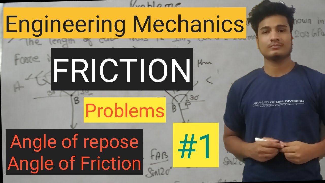 Friction Problem -Friction in Engineering Mechanics|| Engineering ...