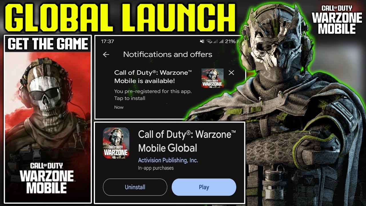 Warzone Mobile Global Release Preparation (Top Four Confirmations ...