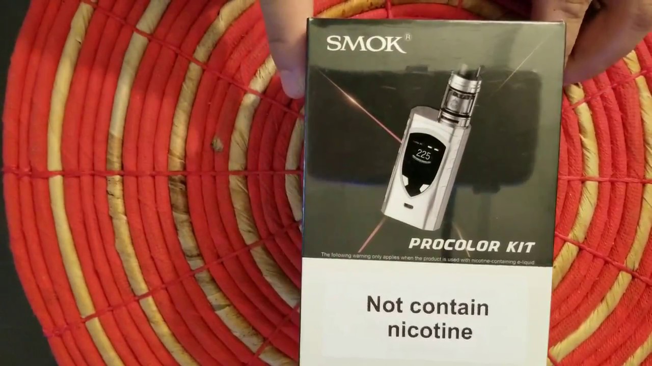 Quick Overview and Unboxing SMOK PROCOLOR KIT 225W TC - YouTube
