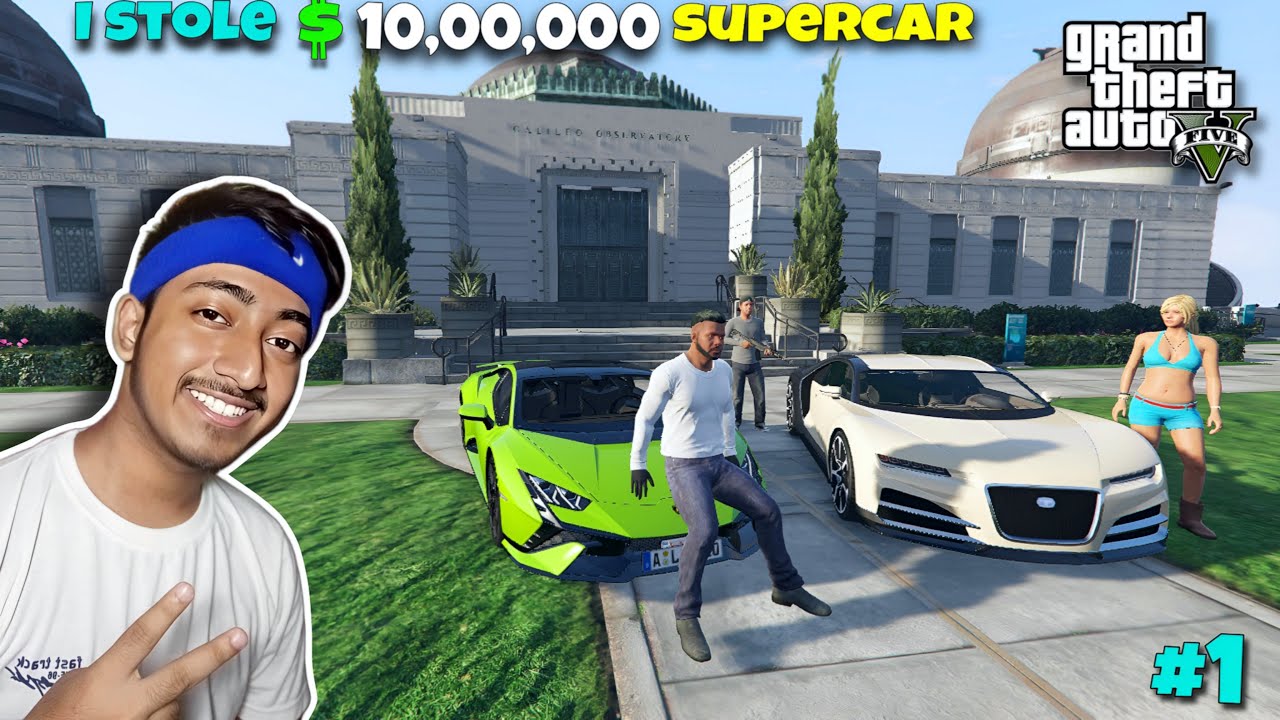I STOLE 2 SUPERCARS | GTA V GAMEPLAY #1 | FAST DAY IN GTA V - YouTube