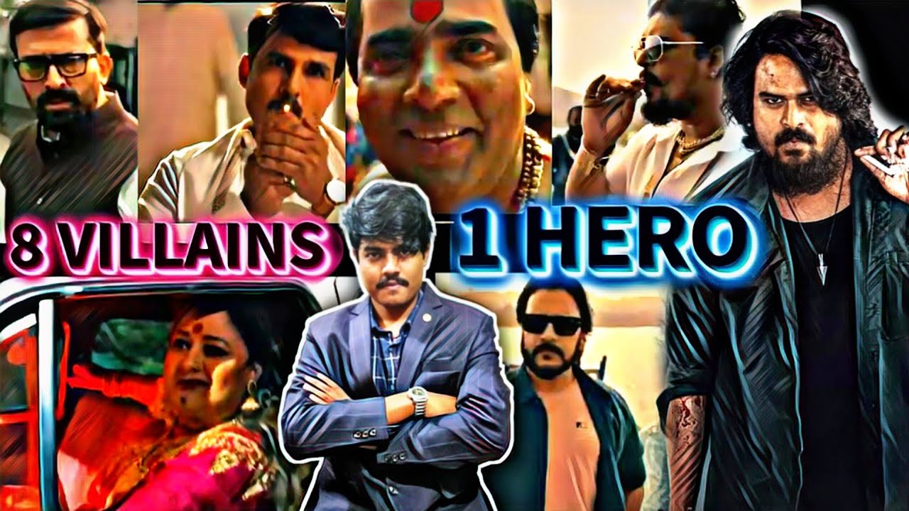 Villain has 8 villains #ollywood #odiafilm - YouTube