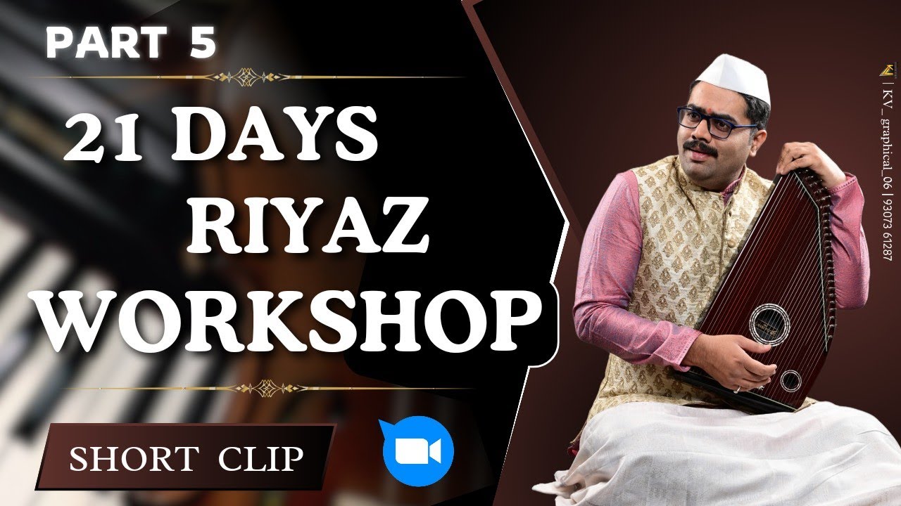 21 DAYS SINGING WORKSHOP | GHANANIL PATIL | VOCAL EXERCISE | PART 5 - YouTube