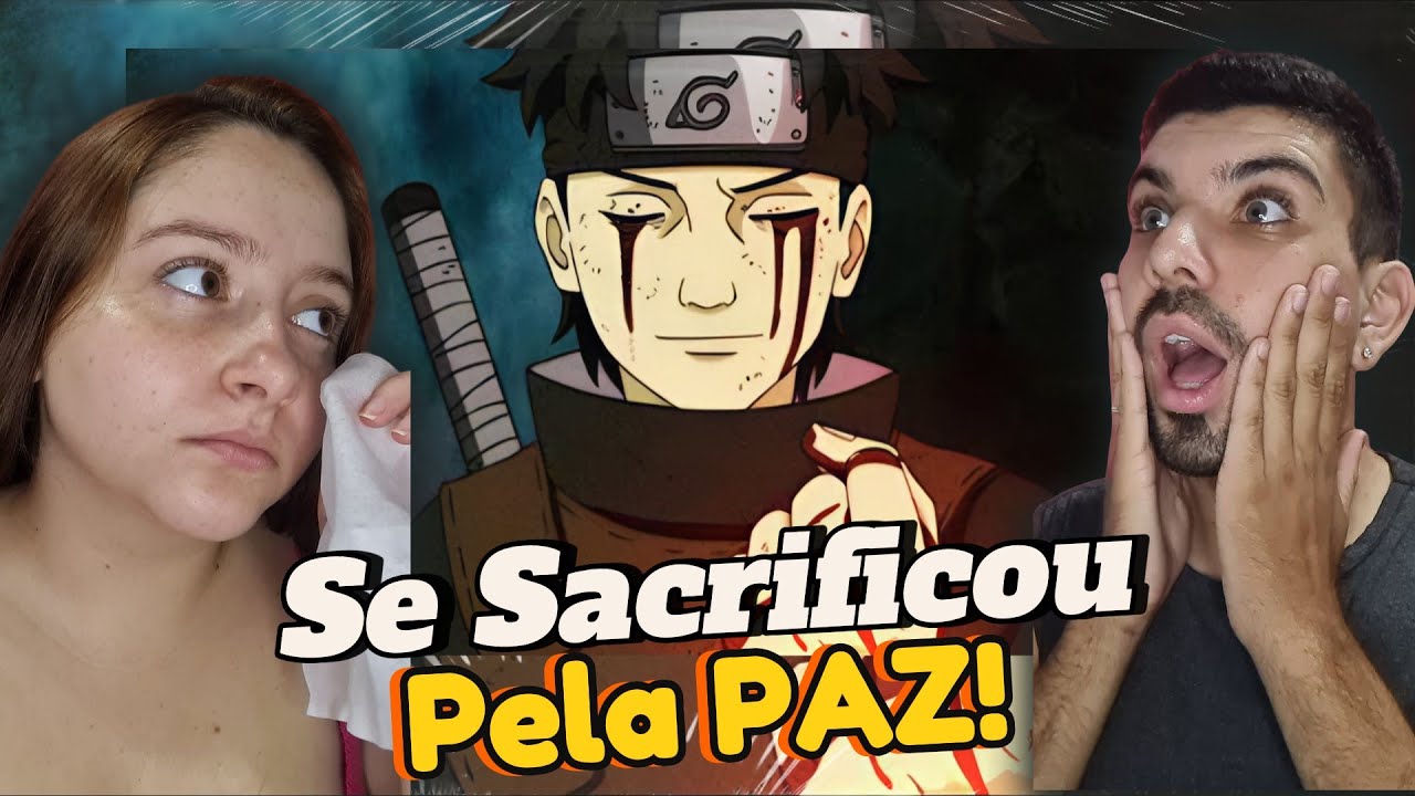 Rap do Shisui (Naruto) - MEU SACRIFÍCIO | 🔥REACT CASAL NERD - YouTube